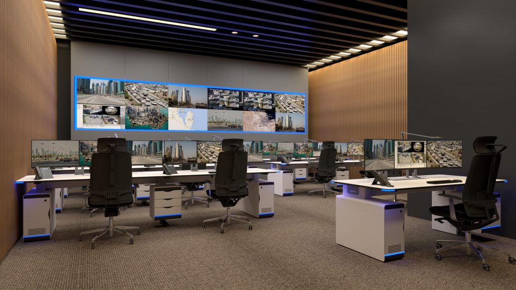 New Command Center in Qatar – SPF | Control Room Consoles