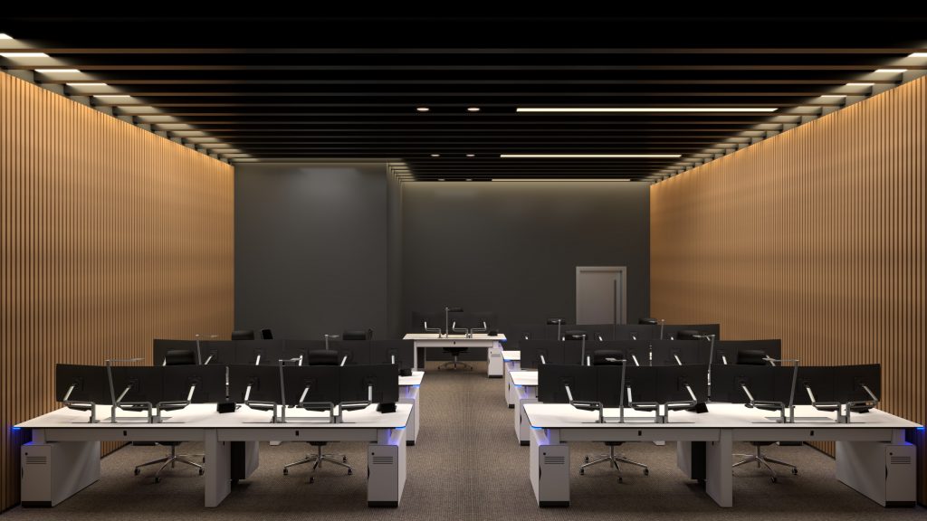 New Command Center in Qatar – SPF | Control Room Consoles