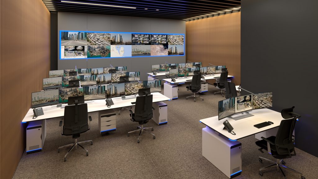 New Command Center in Qatar – SPF | Control Room Consoles