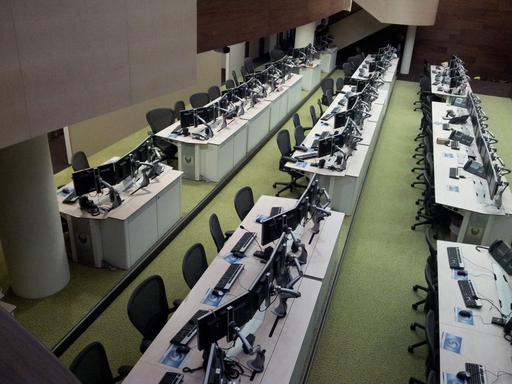Abu Dhabi Police Control Centre, Yas Island, UAE – SPF | Control Room ...