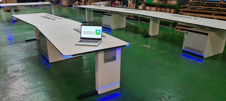 ARAMCO Control Center, Dharan, Saudi Arabia – SPF | Control Room Consoles