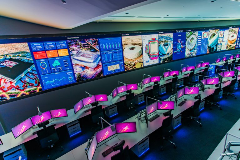 ASPIRE Control & Command Center, Qatar – SPF | Control Room Consoles