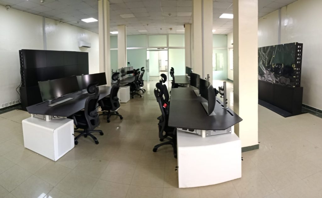 Control Center FIDELITY BANK in Nigeria – SPF | Control Room Consoles