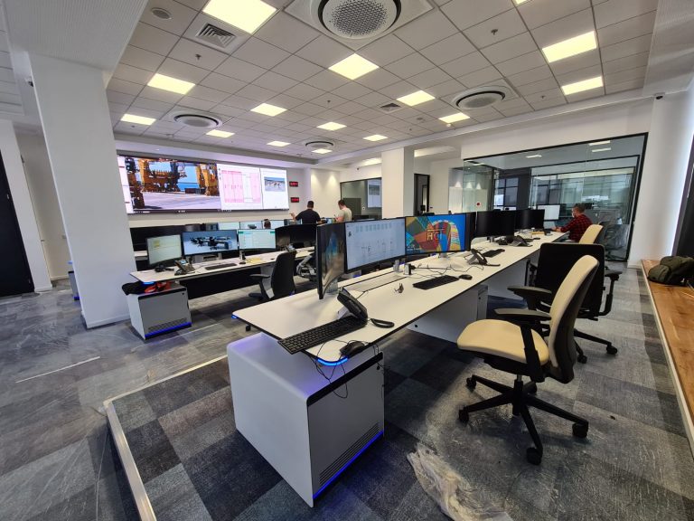 HADAROM Container Terminal, Israel – SPF | Control Room Consoles