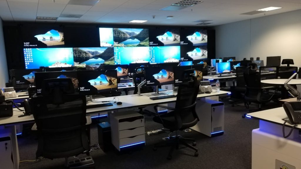 New Command Center in Qatar – SPF | Control Room Consoles