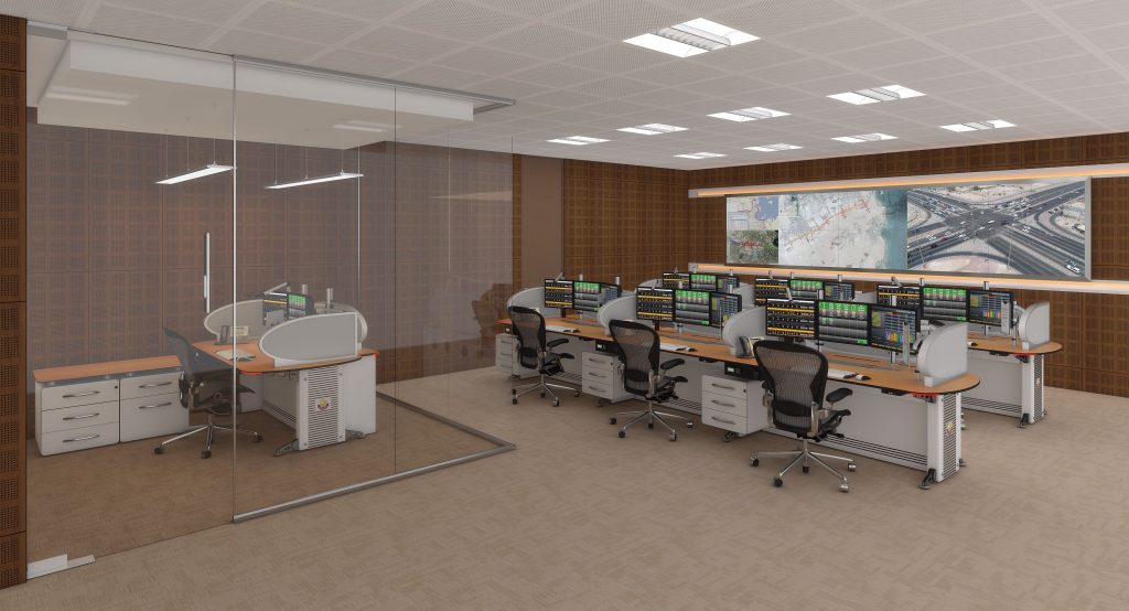 National Command Center, Qatar – SPF | Control Room Consoles