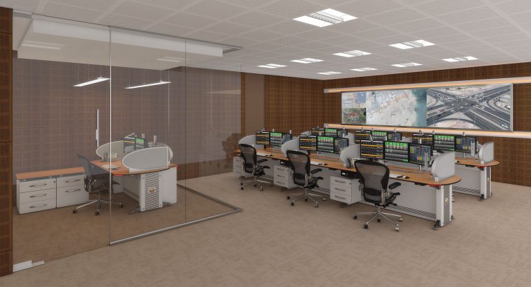 National Command Center, Qatar – SPF | Control Room Consoles