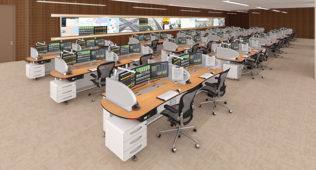 National Command Center, Qatar – SPF | Control Room Consoles