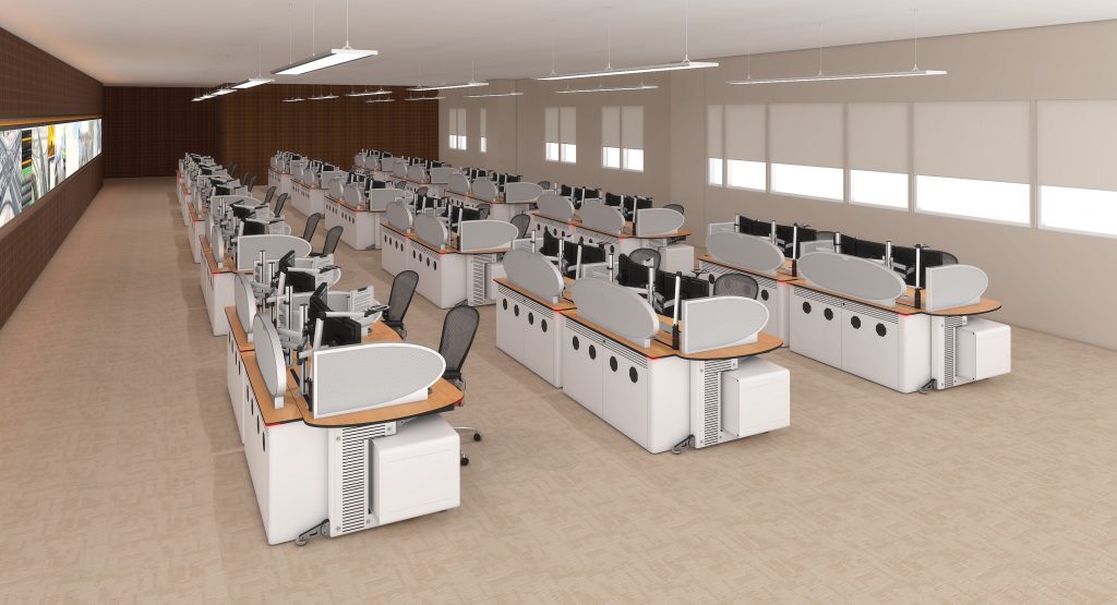 National Command Center, Qatar – SPF | Control Room Consoles