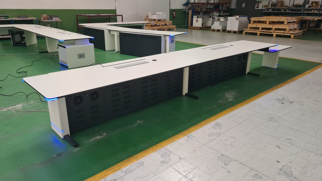 NILIT Chemical Operations and Control Center – SPF | Control Room Consoles