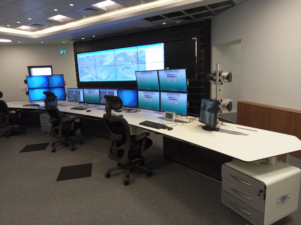 MEKOROT Control Room – SPF | Control Room Consoles