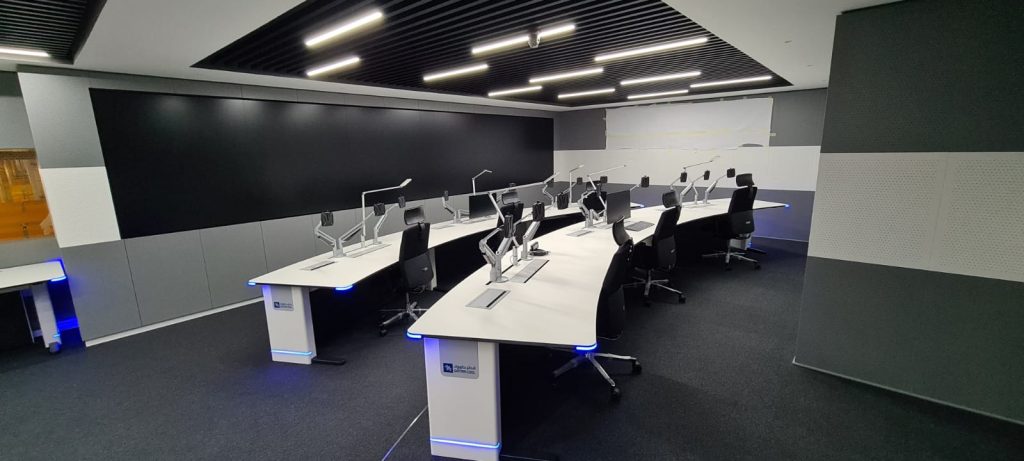 QATAR COOL Command Control Center – SPF | Control Room Consoles