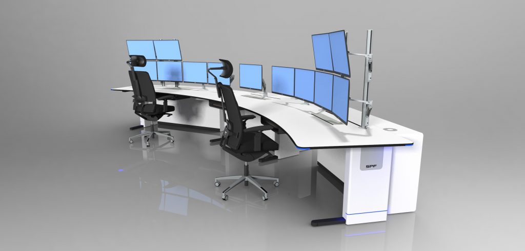ADNOC Control Room Al Maqta, UAE – SPF | Control Room Consoles