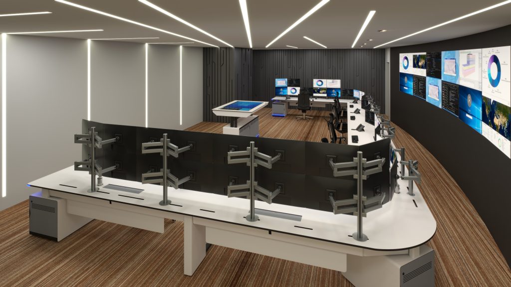 New Technology Control Center – SPF | Control Room Consoles