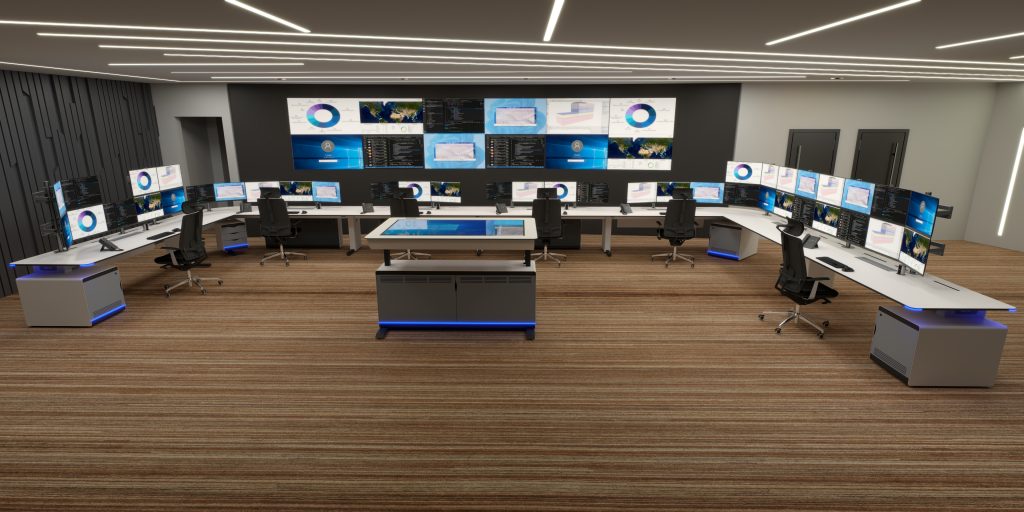 New Technology Control Center – SPF | Control Room Consoles