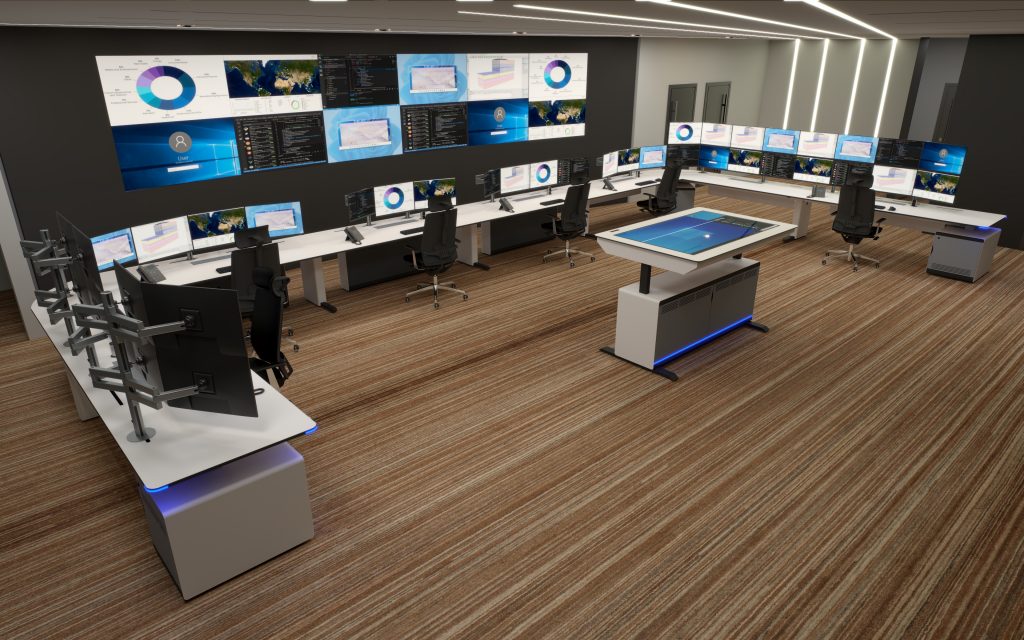 New Technology Control Center – SPF | Control Room Consoles