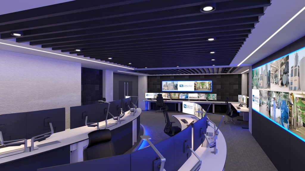 QATAR COOL Command Control Center – SPF | Control Room Consoles