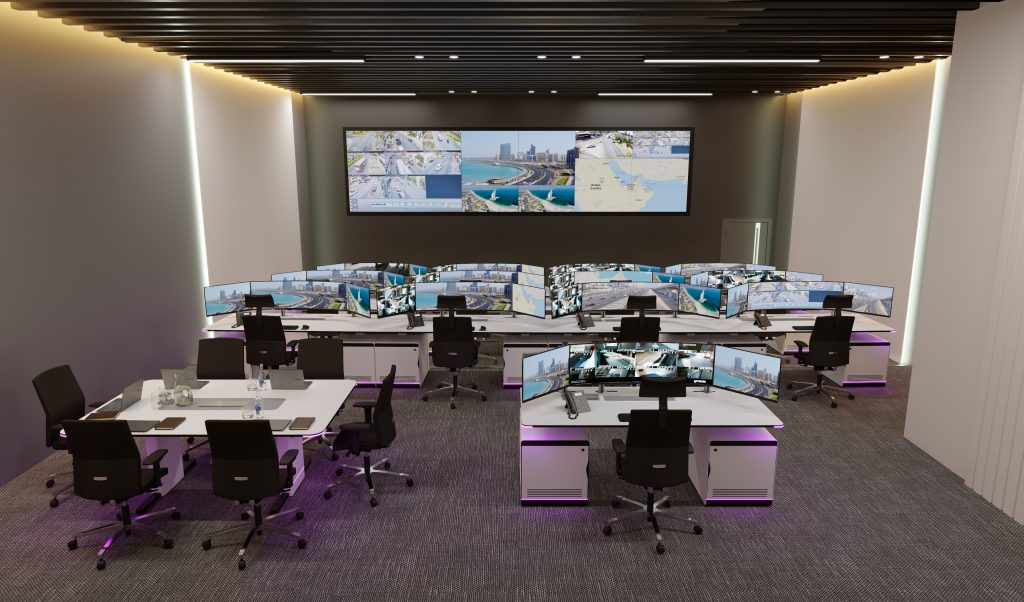 Three Control Centers for the UAE Government – SPF | Control Room Consoles