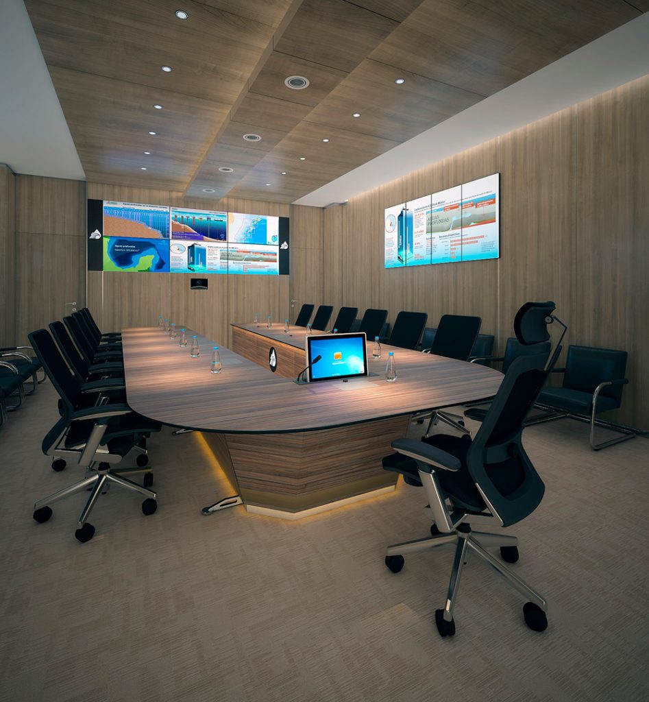 CUSTOM Meeting Solutions – SPF | Control Room Consoles